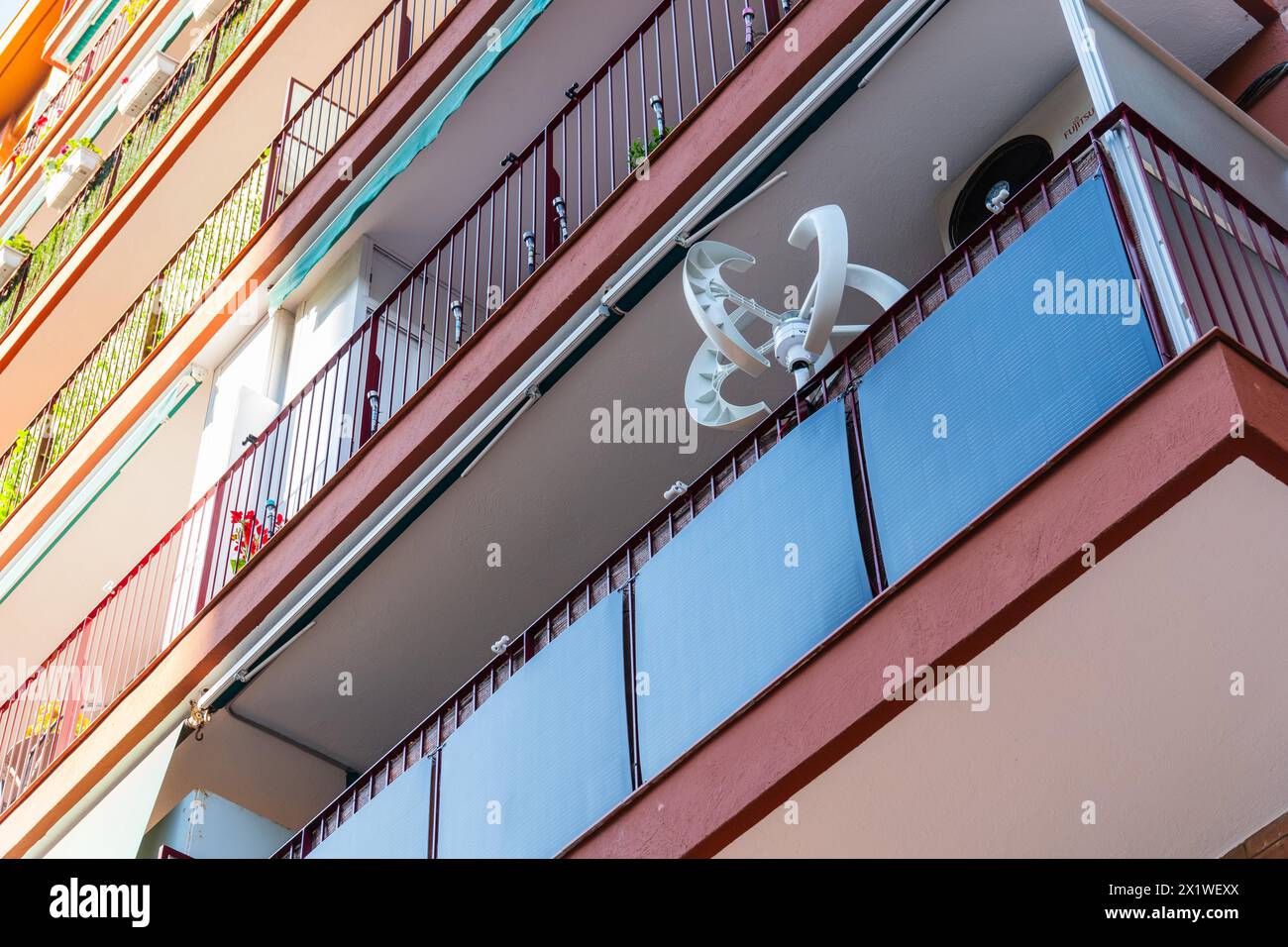 Mini wind power plant hi-res stock photography and images - Alamy