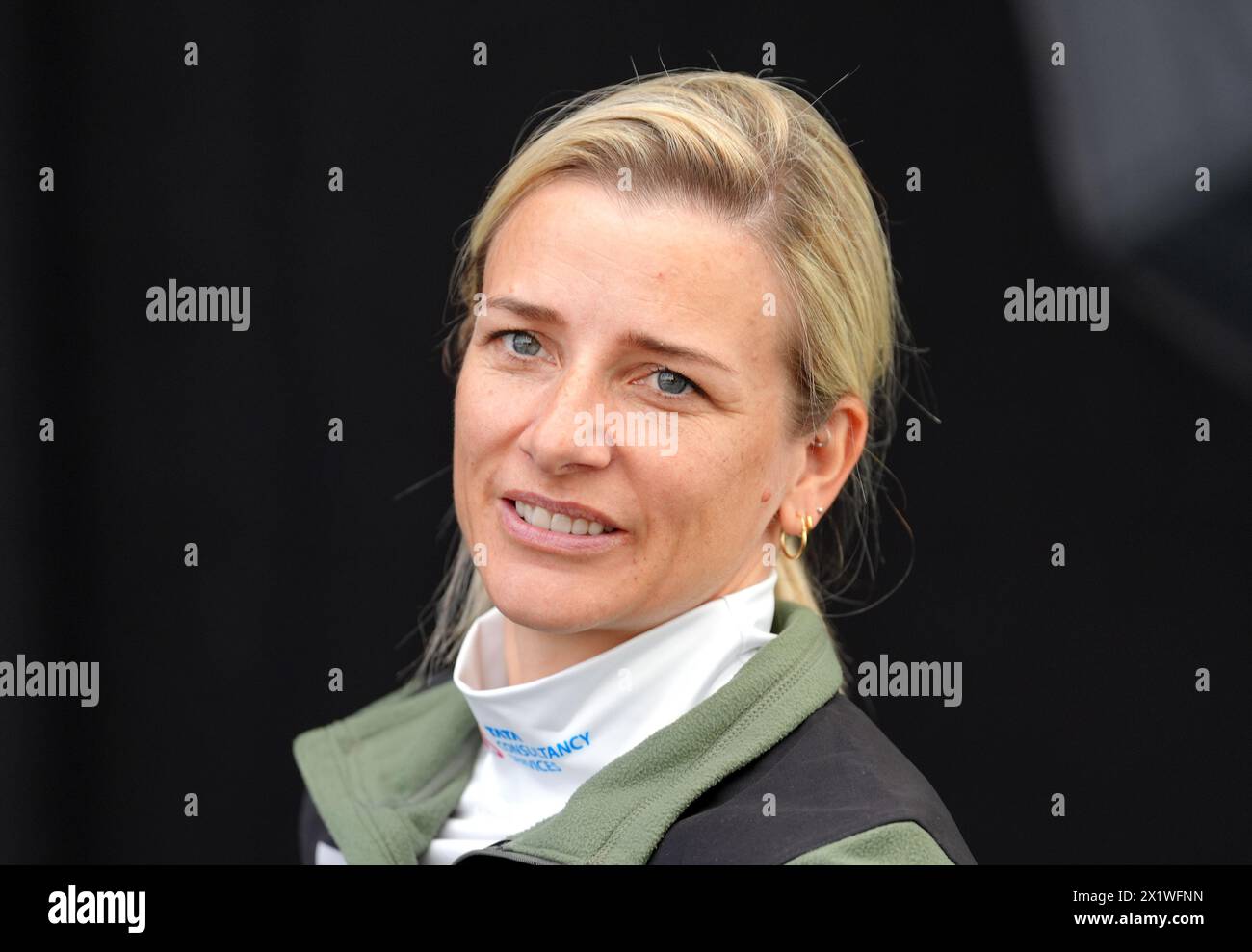 Manuela Schar during the elite wheelchair press conference held at the ...