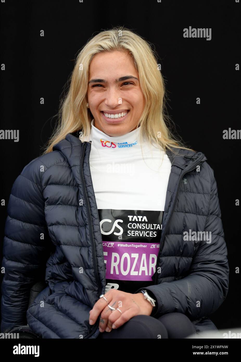 Madison de Rozario during the elite wheelchair press conference held at ...
