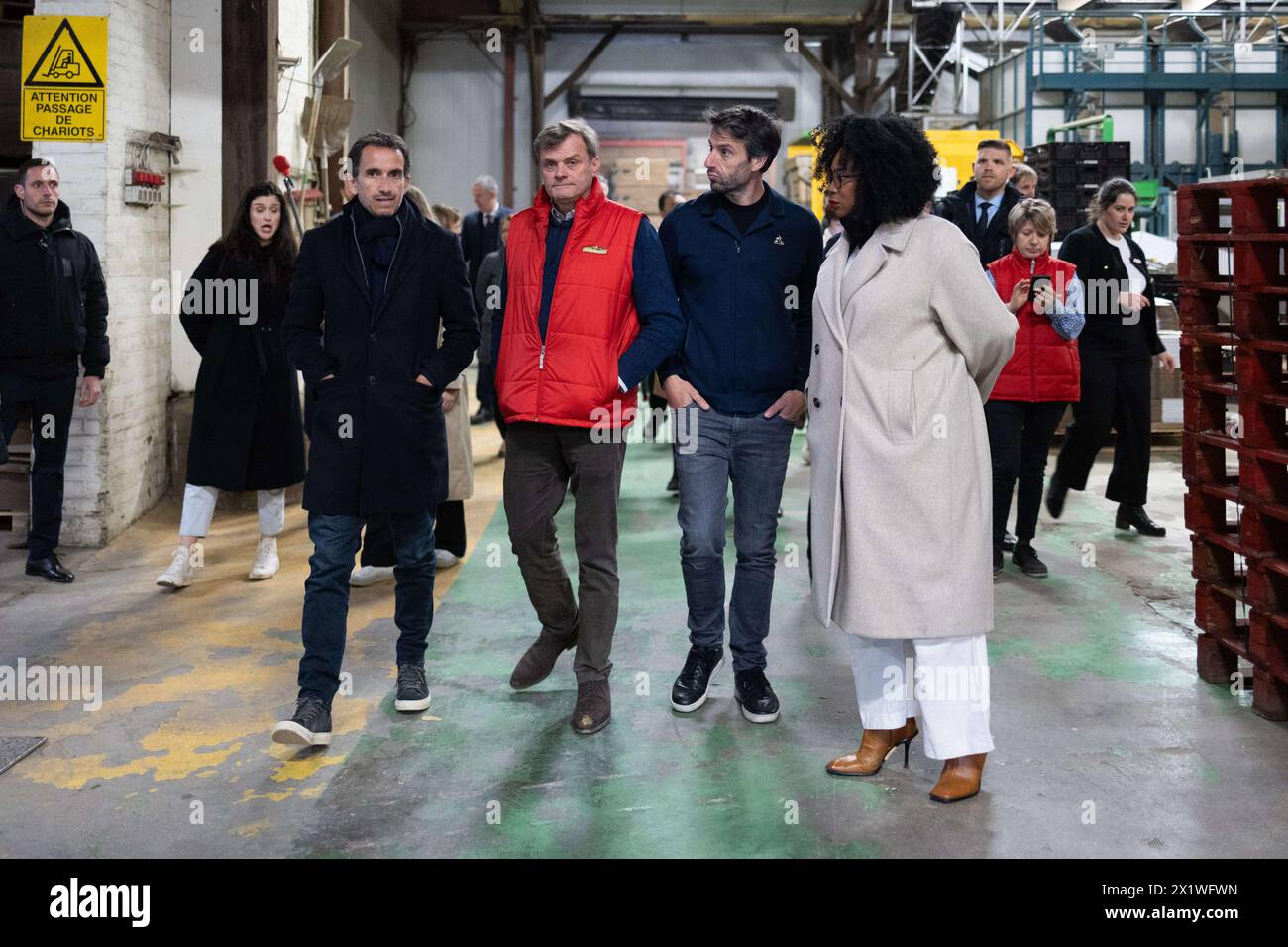 CEO of the Vaulerand farm Lionel Plasmans, Chairman and Chief Executive ...
