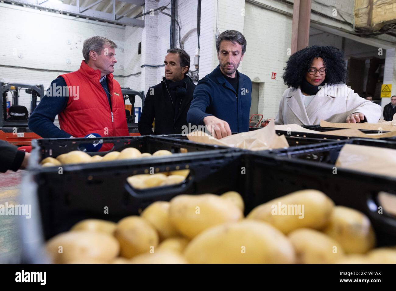 CEO of the Vaulerand farm Lionel Plasmans, Chairman and Chief Executive ...