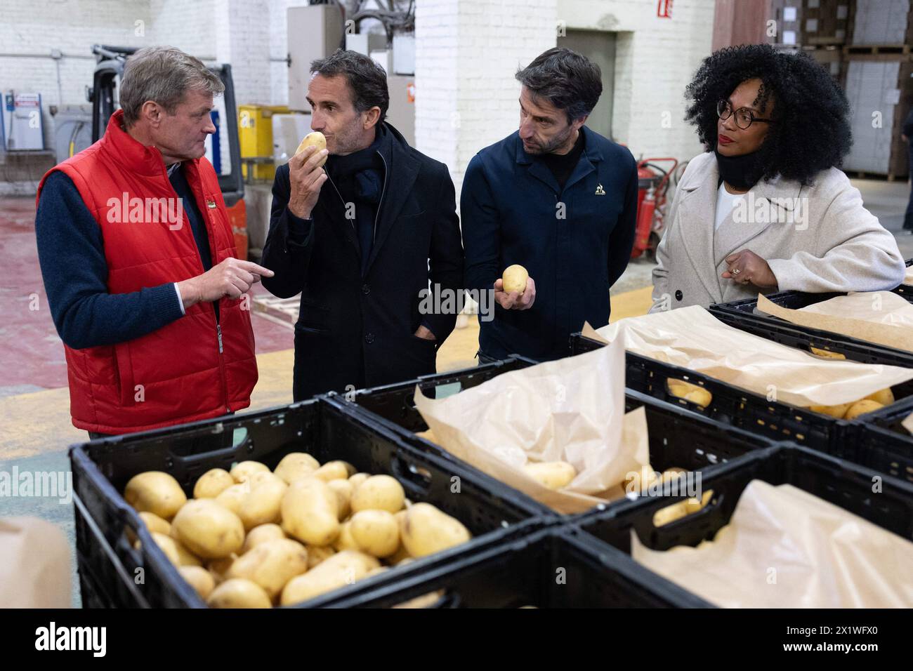 CEO of the Vaulerand farm Lionel Plasmans, Chairman and Chief Executive ...