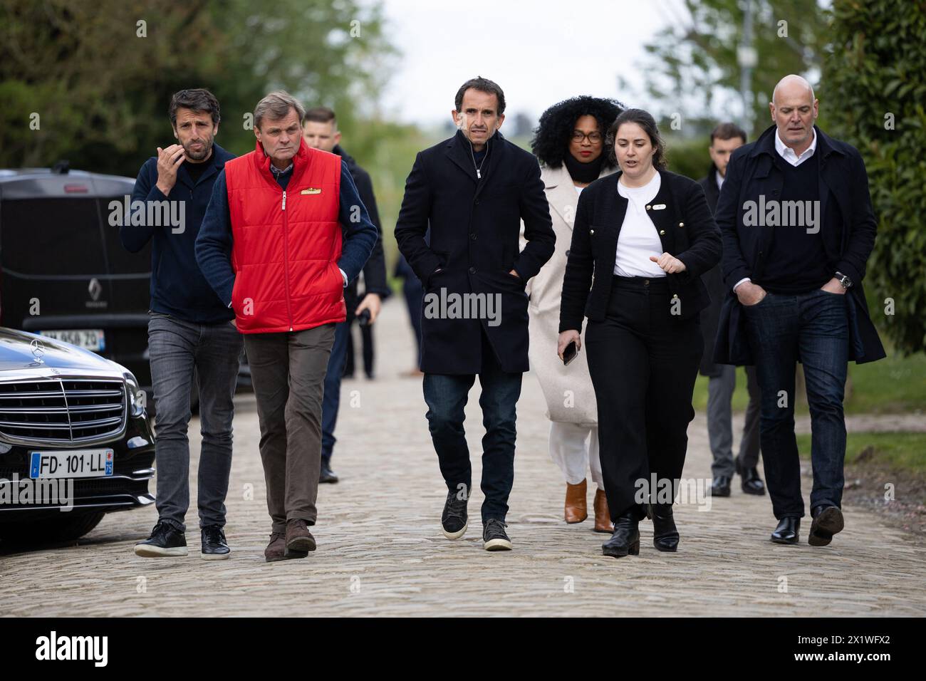 CEO of the Vaulerand farm Lionel Plasmans, Chairman and Chief Executive ...