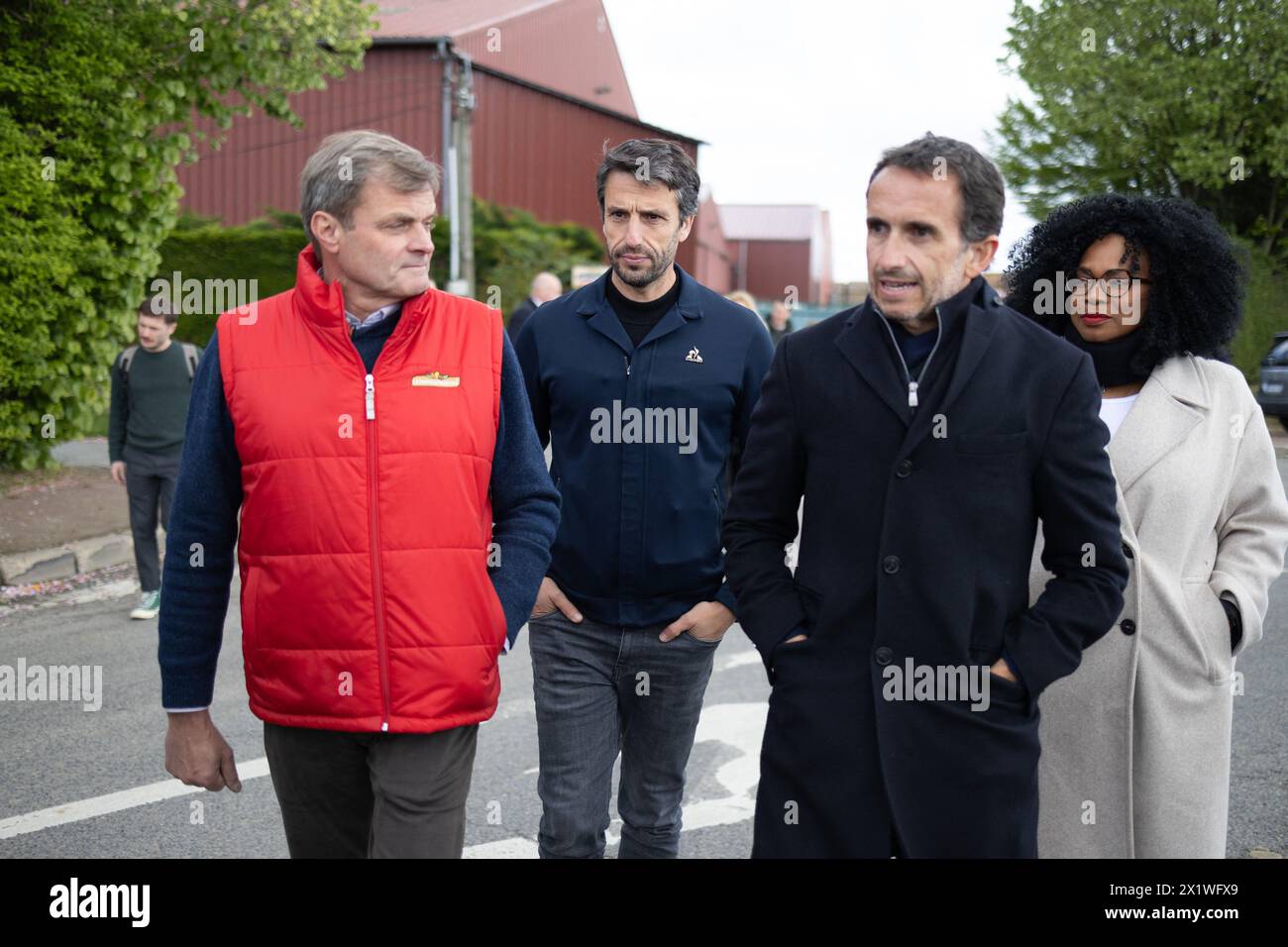 CEO of the Vaulerand farm Lionel Plasmans, Chairman and Chief Executive ...