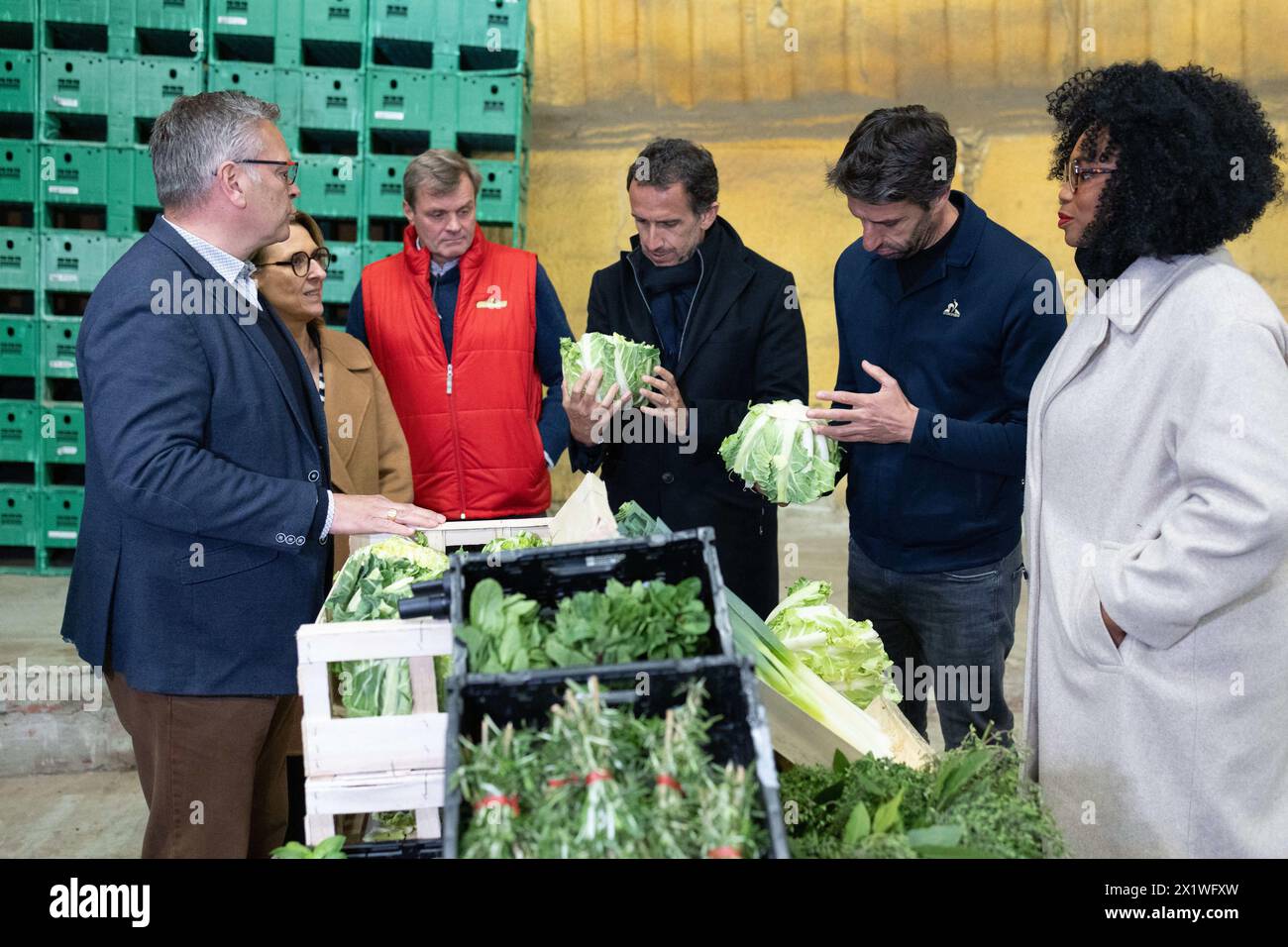 CEO of the Vaulerand farm Lionel Plasmans, Chairman and Chief Executive ...