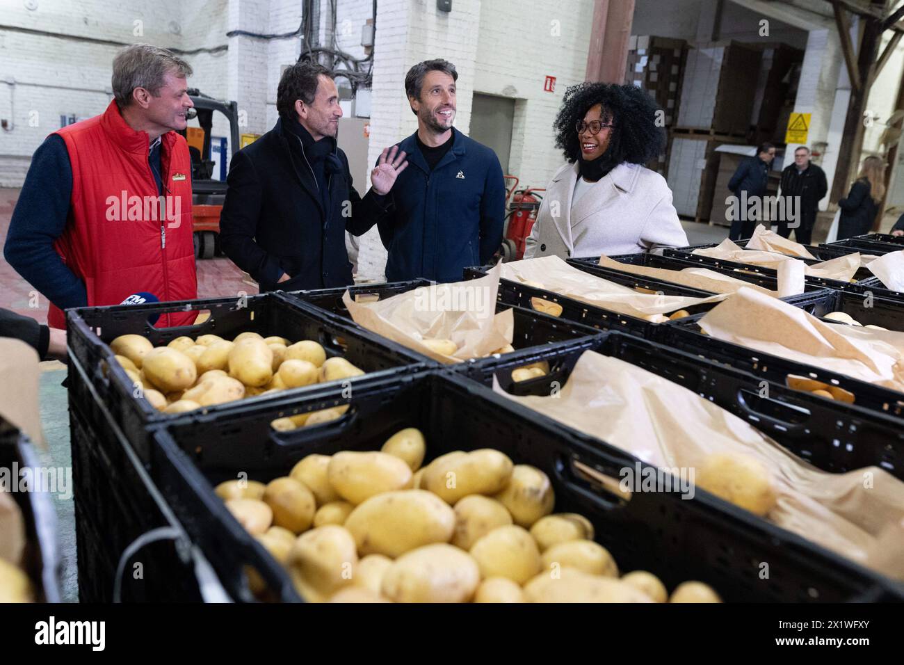 CEO of the Vaulerand farm Lionel Plasmans, Chairman and Chief Executive ...