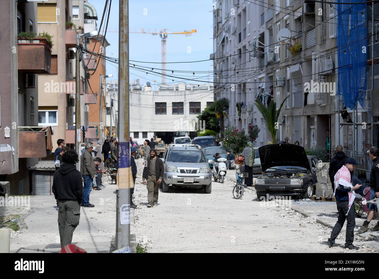 Croatia, Zadar, 180424. Start of filming of the American TV series The ...