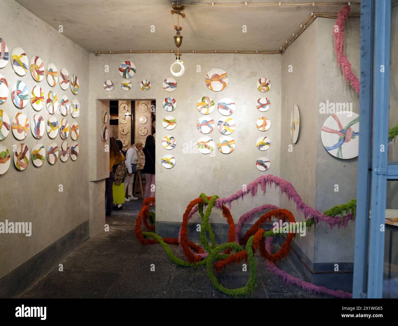 Milan, Italy. 18th Apr, 2024. Milan - Milan Design Week in the 5 ...