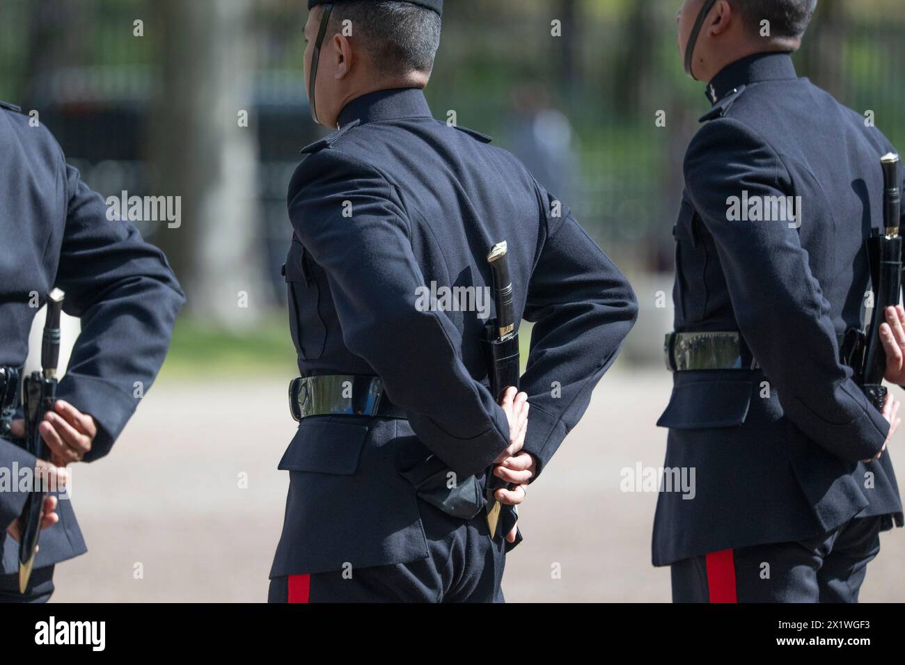 Wellington Barracks, London, UK. 18th Apr, 2024. The Queen’s Gurkha ...
