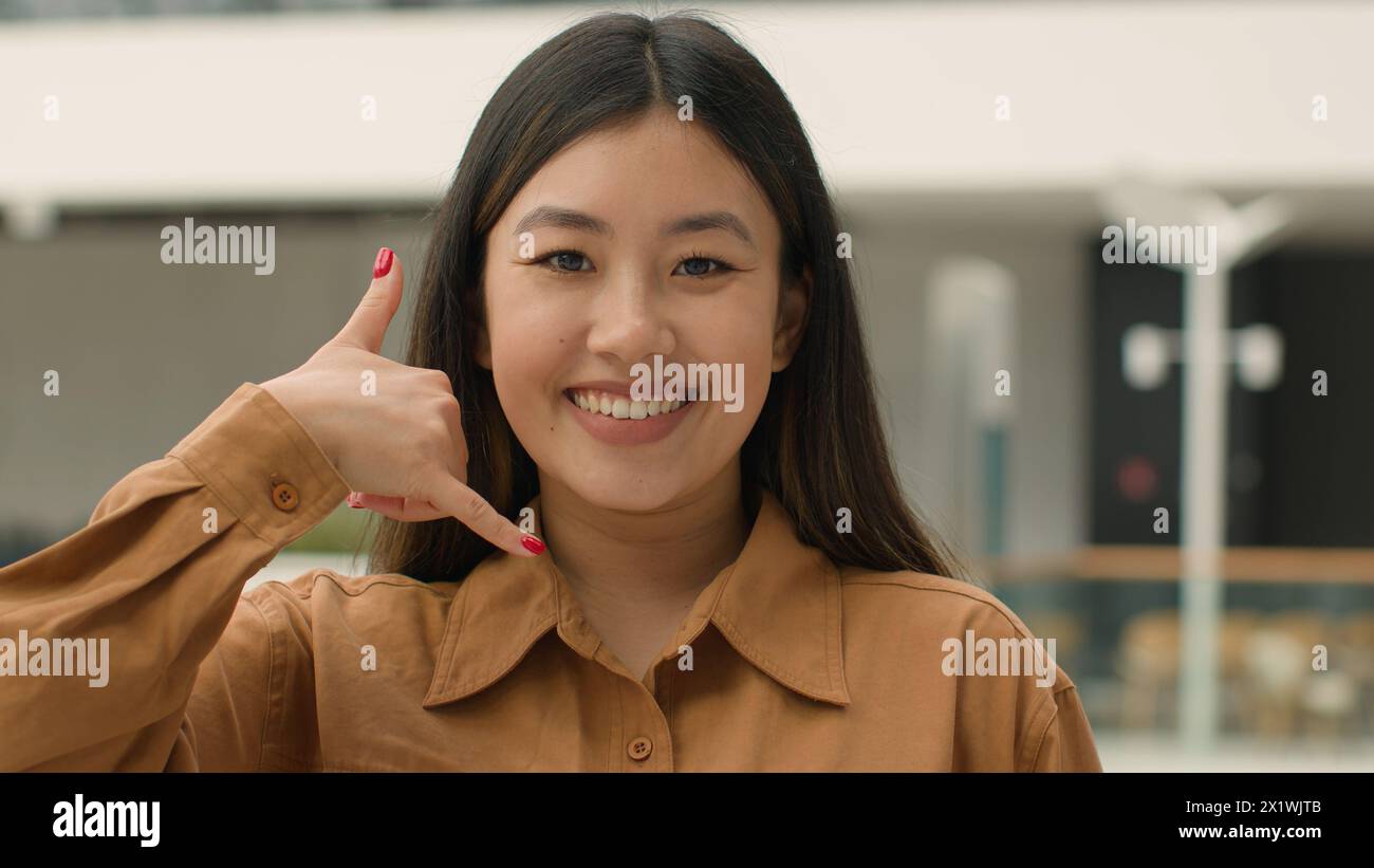 Close up Asian woman happy smiling japanese chinese korean girl ...