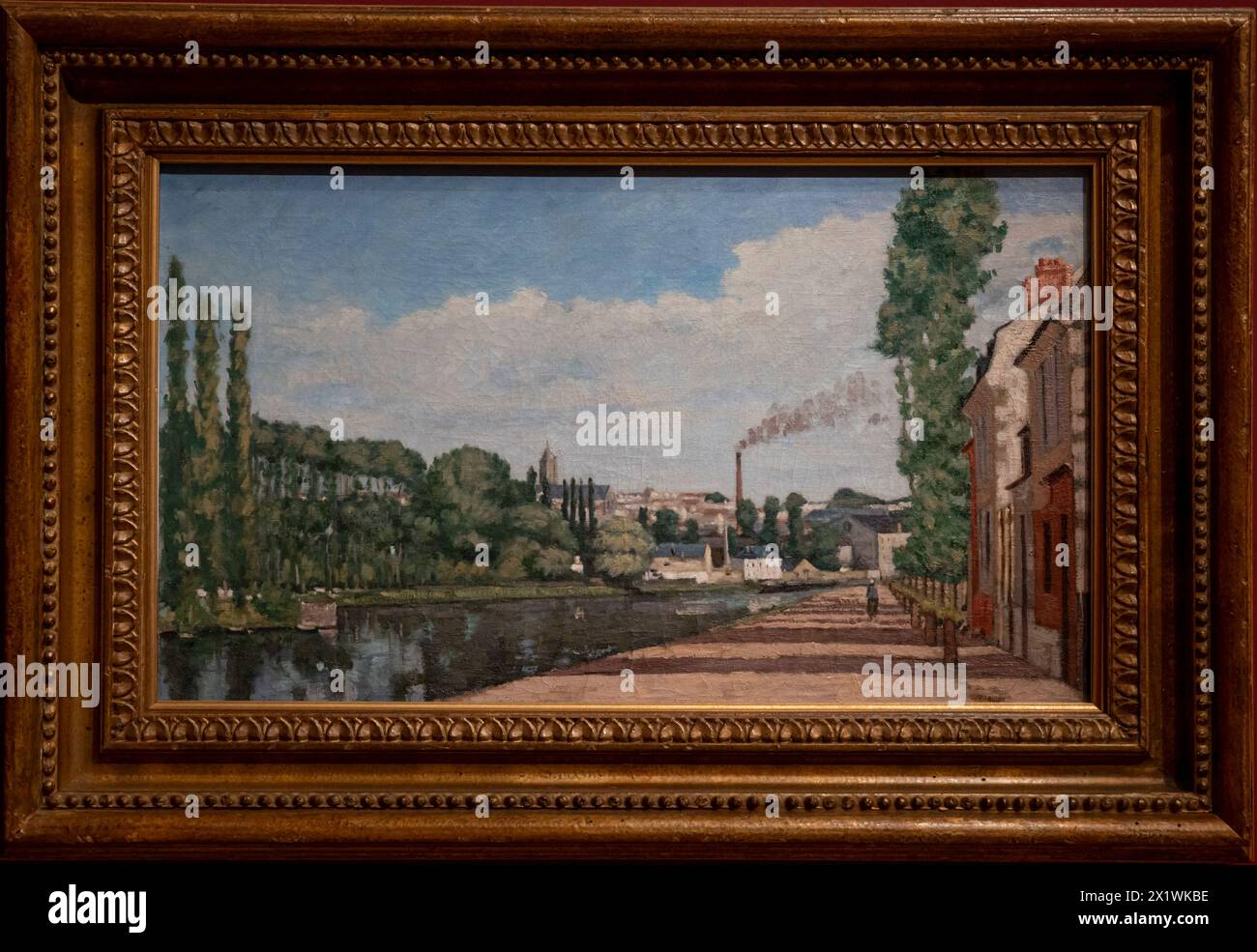 Paris, France - 04 12 2024: Orsay Museum. Pontoise. View From the ...