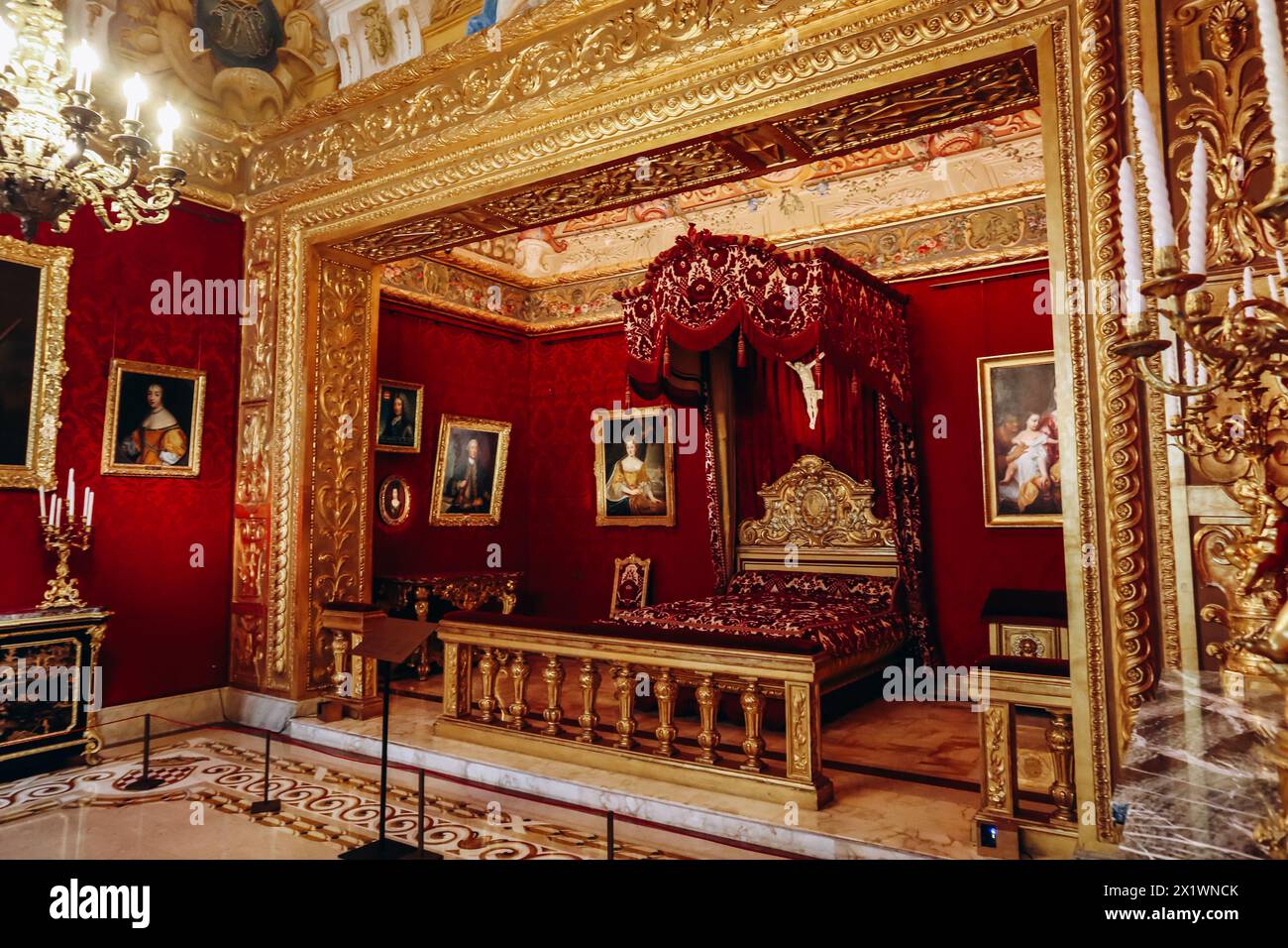 Monaco, Monaco - 2 September 2023: Luxurious interiors of the Prince's ...