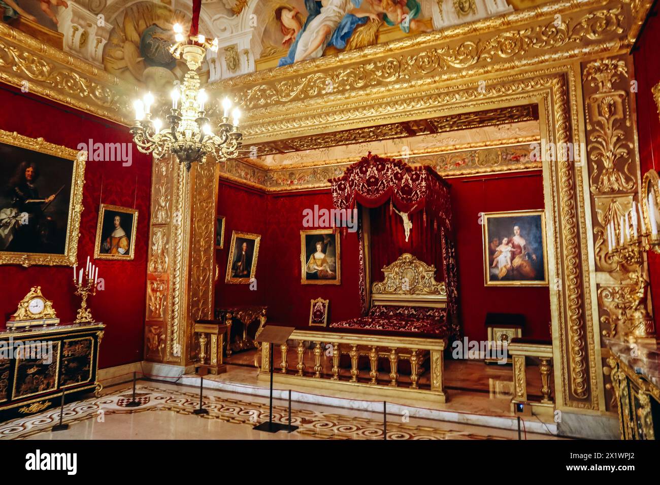 Monaco, Monaco - 2 September 2023: Luxurious interiors of the Prince's ...