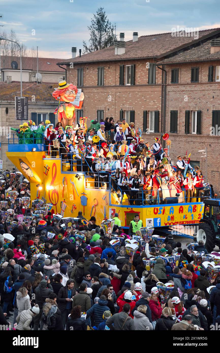 Carnival of Fano. Marche. Italy Stock Photo - Alamy