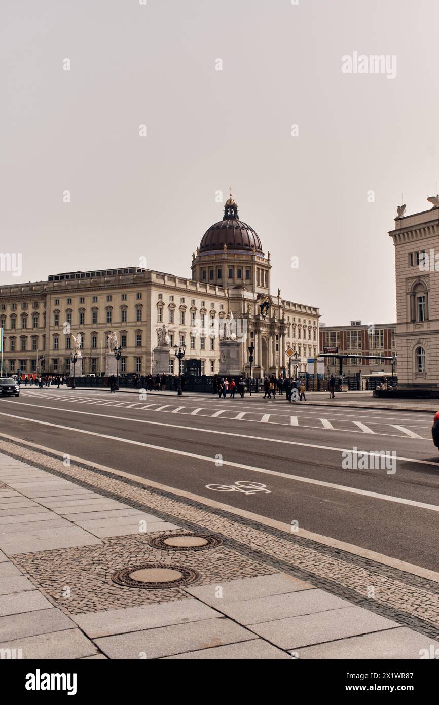 Berlin Palace Architecture Humboldt Center Stock Photo - Alamy