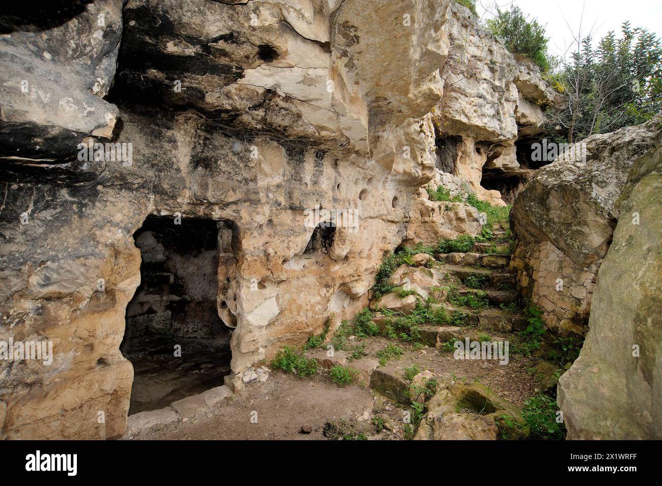 Modica. Quarry of Spica. Sicily. Italy Stock Photo - Alamy