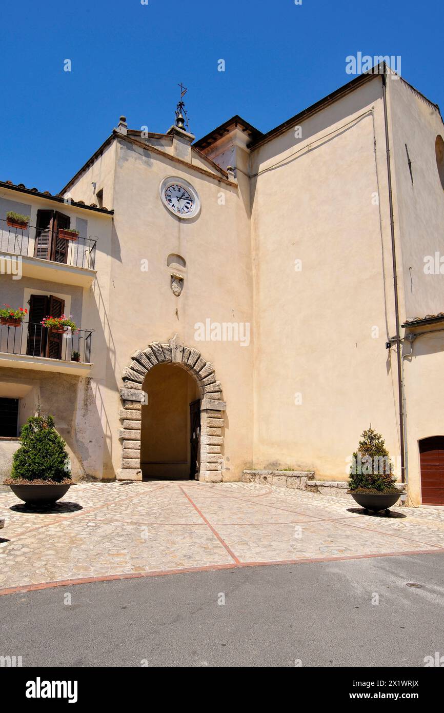 Entrance to the Old Town. Penna In Teverina. Umbria. Italy Stock Photo ...
