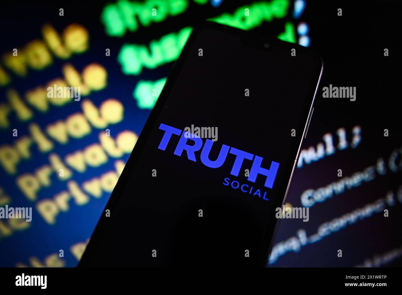 Truth social logo hi-res stock photography and images - Alamy