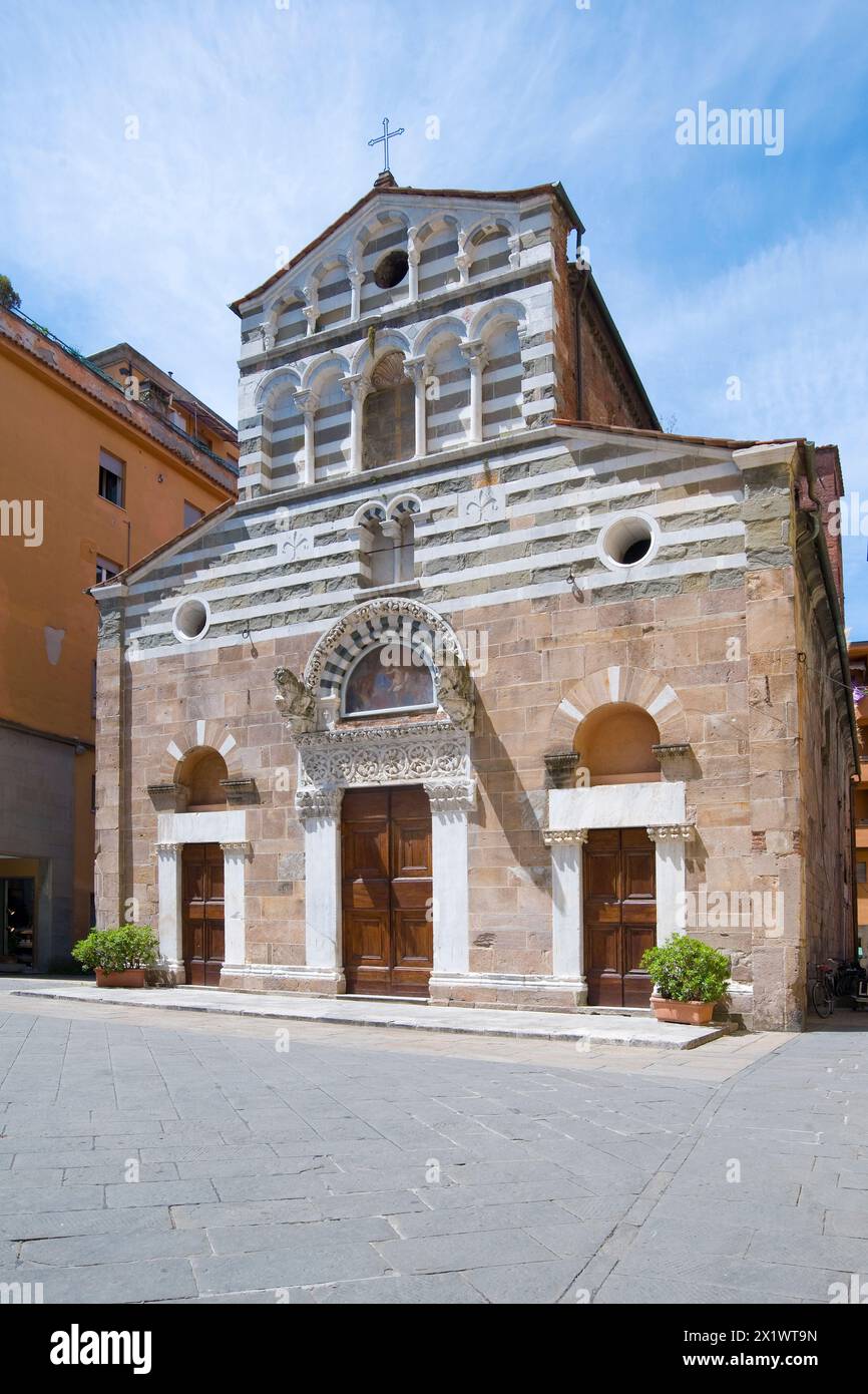San Giusto Church. Lucca. Tuscany. Italy Stock Photo - Alamy