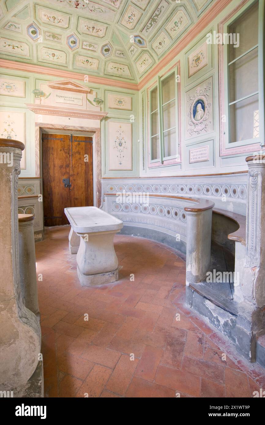 Anatomy Room of the Eighteenth Century. Hospital Del Ceppo. Pistoia ...