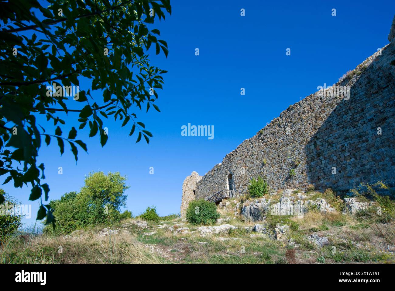 Rocca Pietracassia. Lajatico. Tuscany. Italy Stock Photo - Alamy