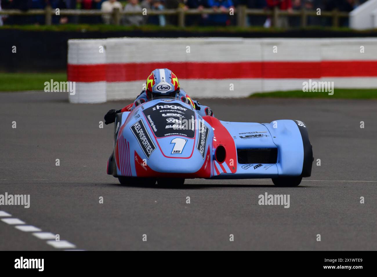 Ben Birchall, Kevin Rousseau, LCR-Honda CBR600, First time at Goodwood ...