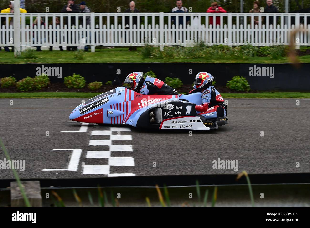 Ben Birchall, Kevin Rousseau, LCR-Honda CBR600, First time at Goodwood ...
