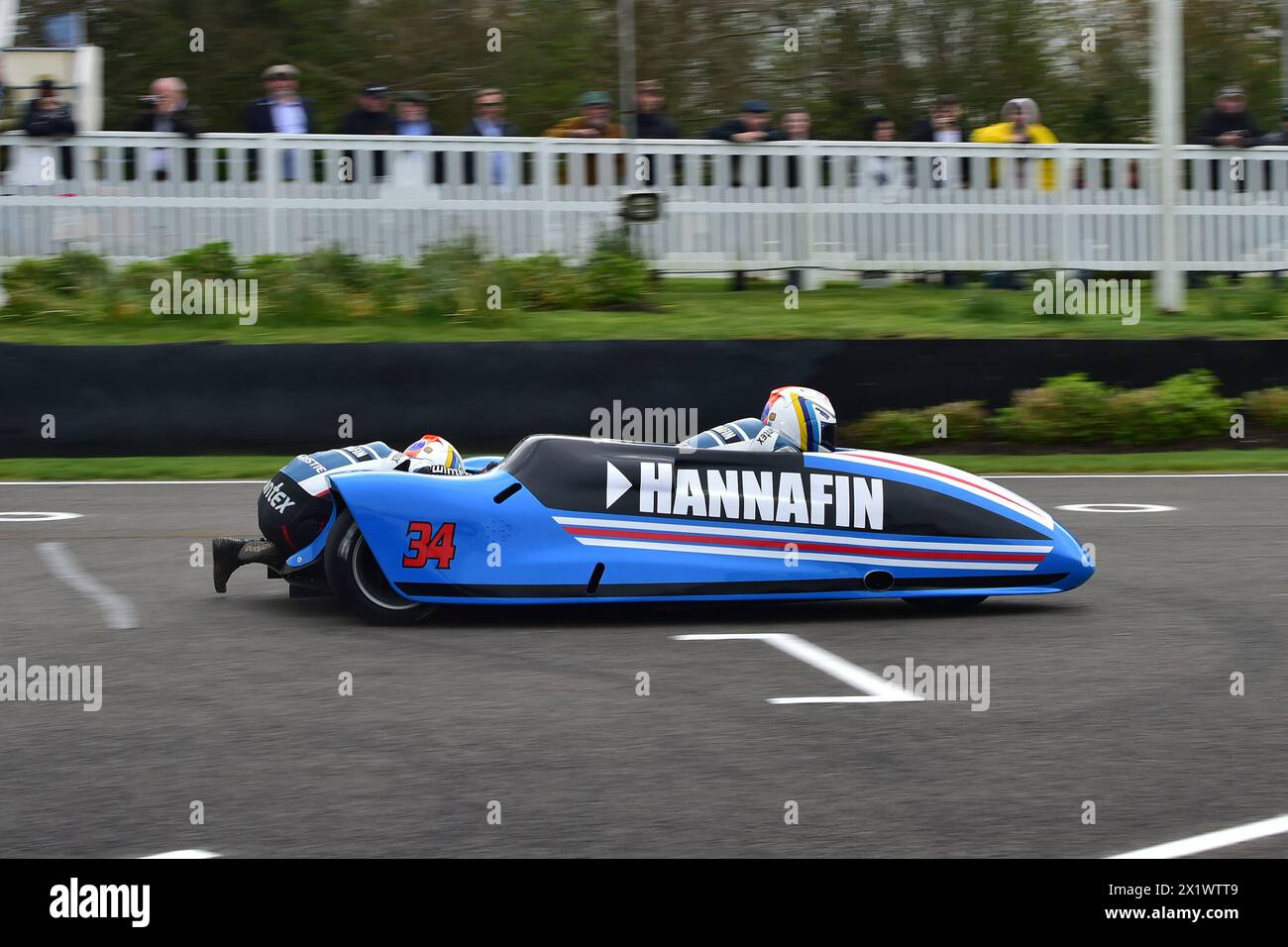 Sam Christie, Tom Christie, LCR Yamaha YZF-R6, First time at Goodwood a ...
