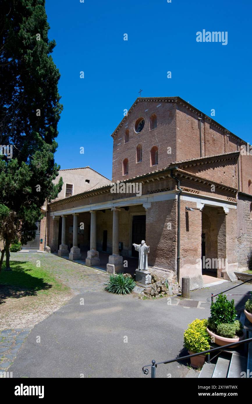 Church of Saints Vincent and Anastasius. Tre Fontane Abbey. Rome. Lazio ...
