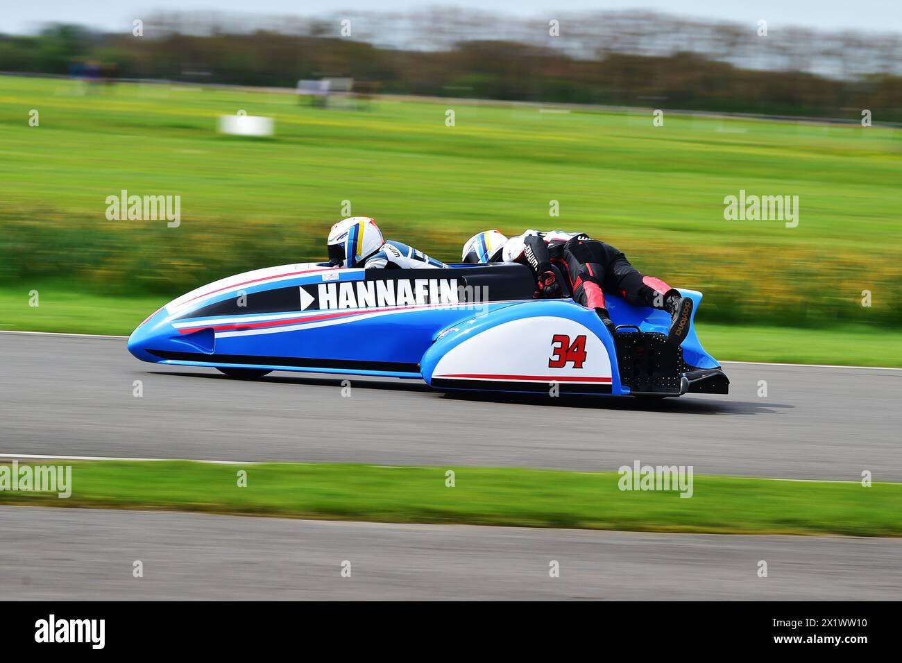 Sam Christie, Tom Christie, LCR Yamaha YZF-R6, First time at Goodwood a ...