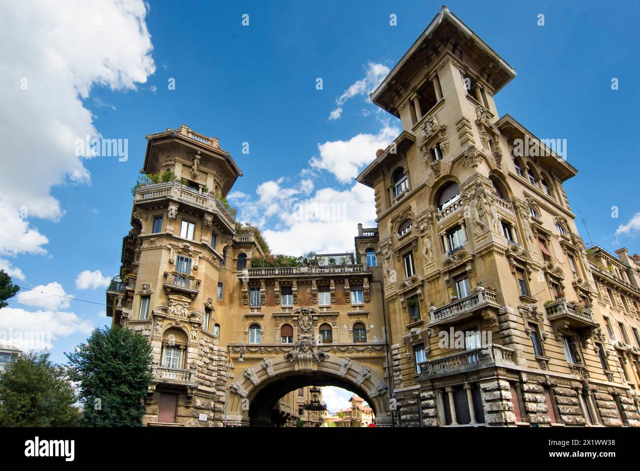 Coppede district rome hi-res stock photography and images - Alamy