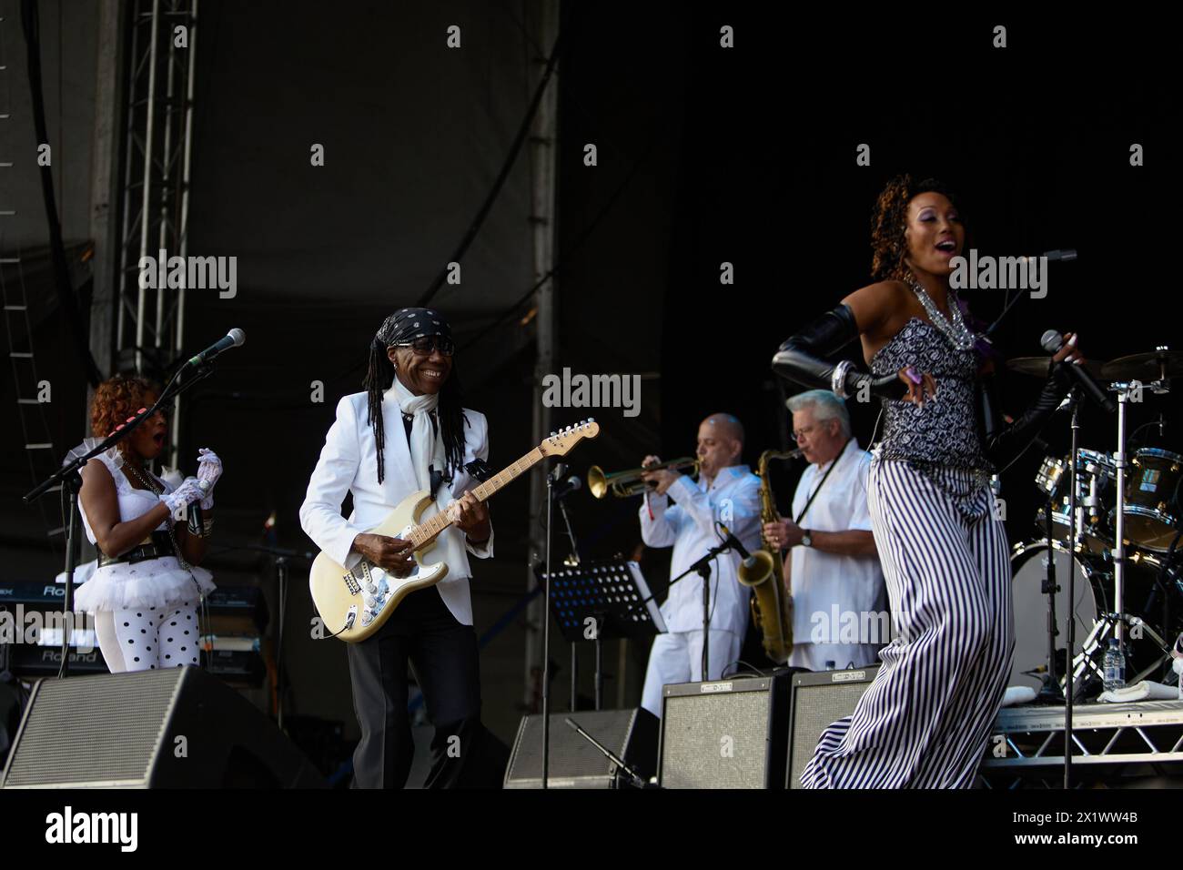 Nile rodgers and nancy hunt hi-res stock photography and images - Alamy