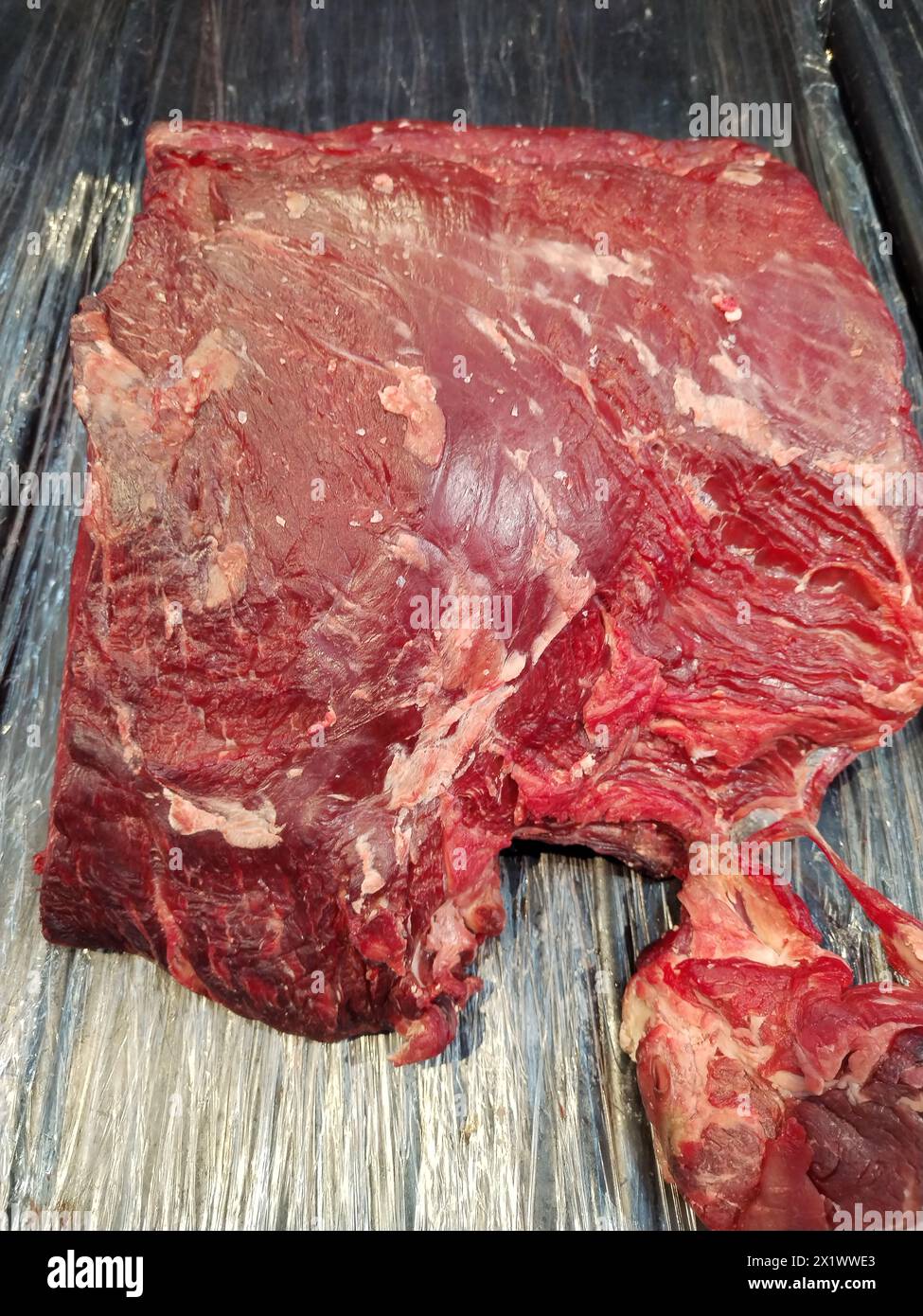 Fresh beef is sold in supermarkets Stock Photo - Alamy