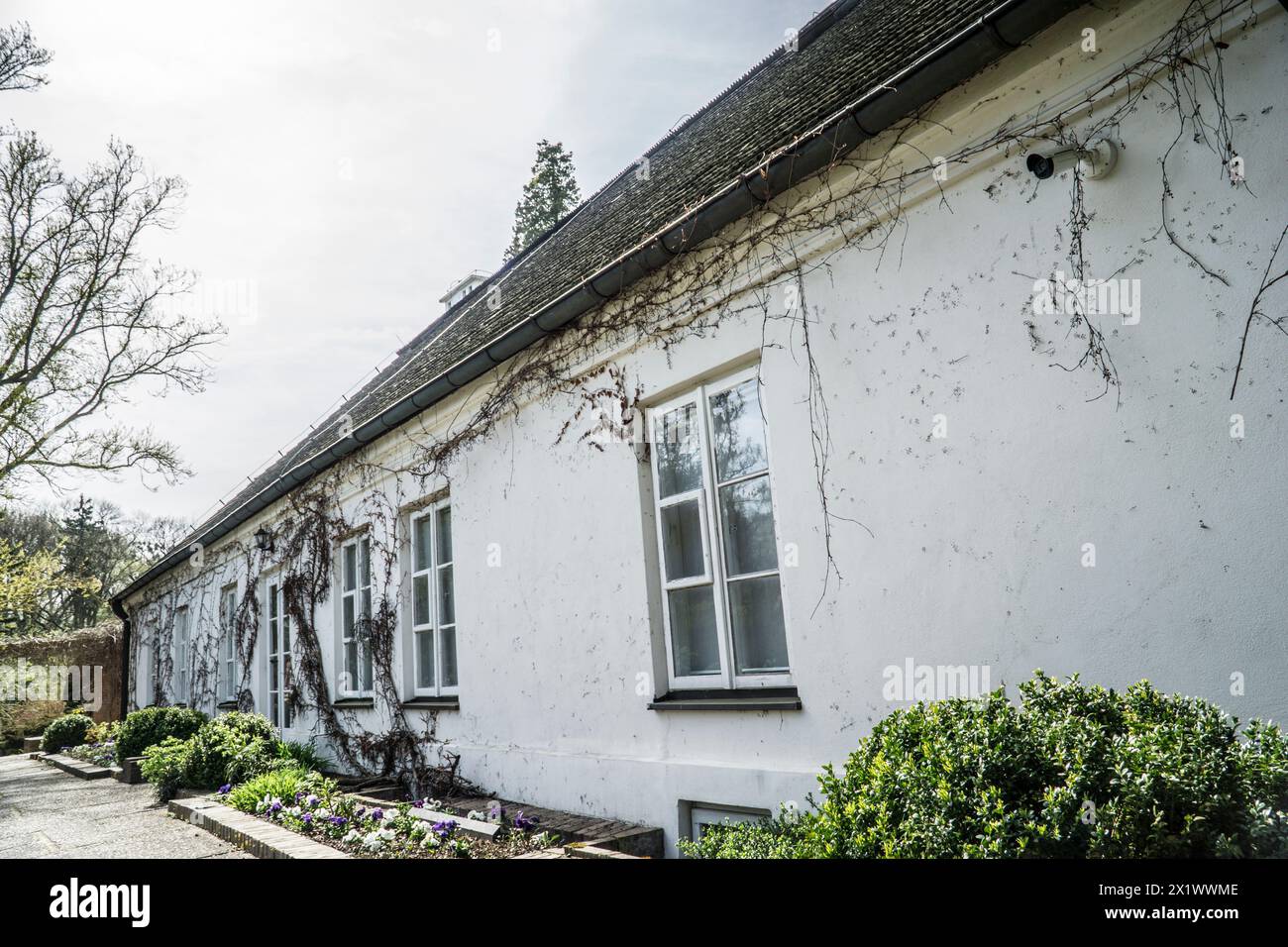 Zelazowa Wola, Poland - April 7th, 2024 - Manor house - birthplace of ...