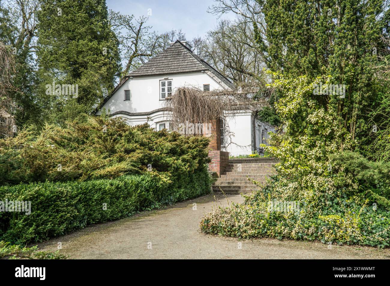 Zelazowa Wola, Poland - April 7th, 2024 - Manor house - birthplace of ...