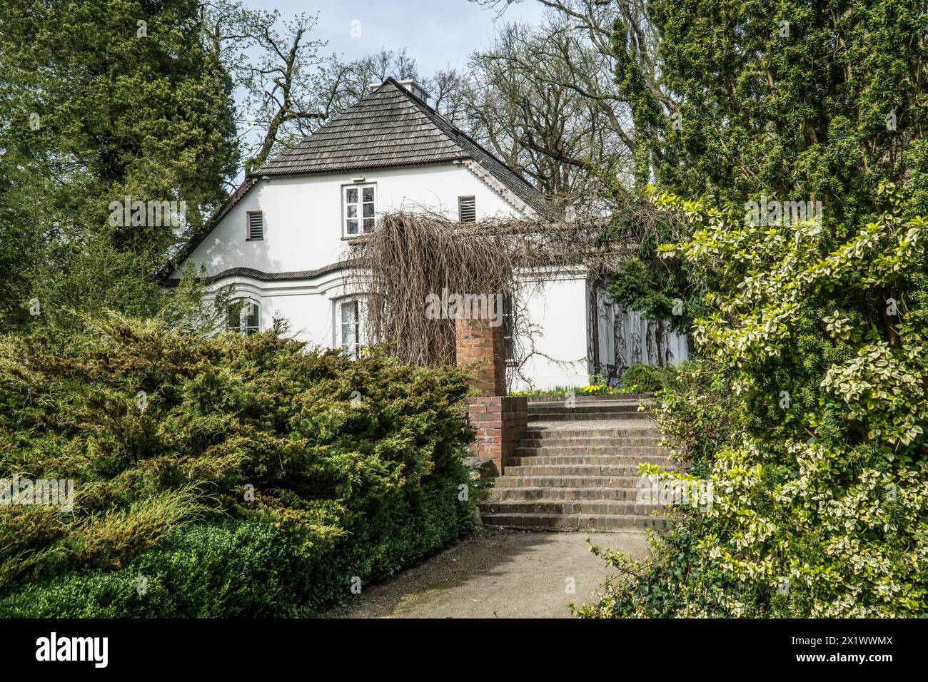 Zelazowa Wola, Poland - April 7th, 2024 - Manor house - birthplace of ...
