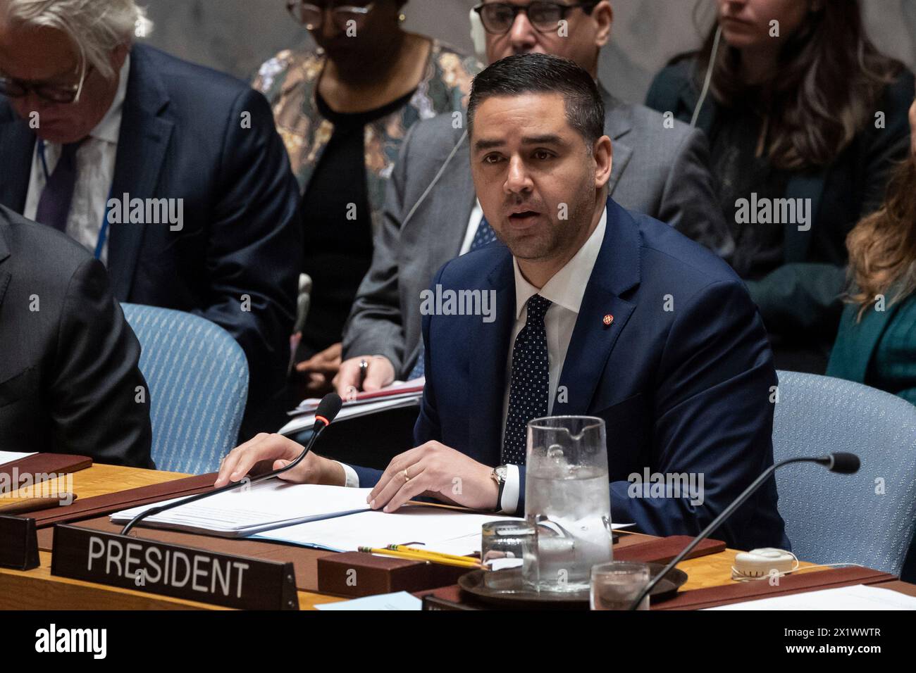 Maltese Minister for Foreign and European Affairs and Trade Ian Borg ...