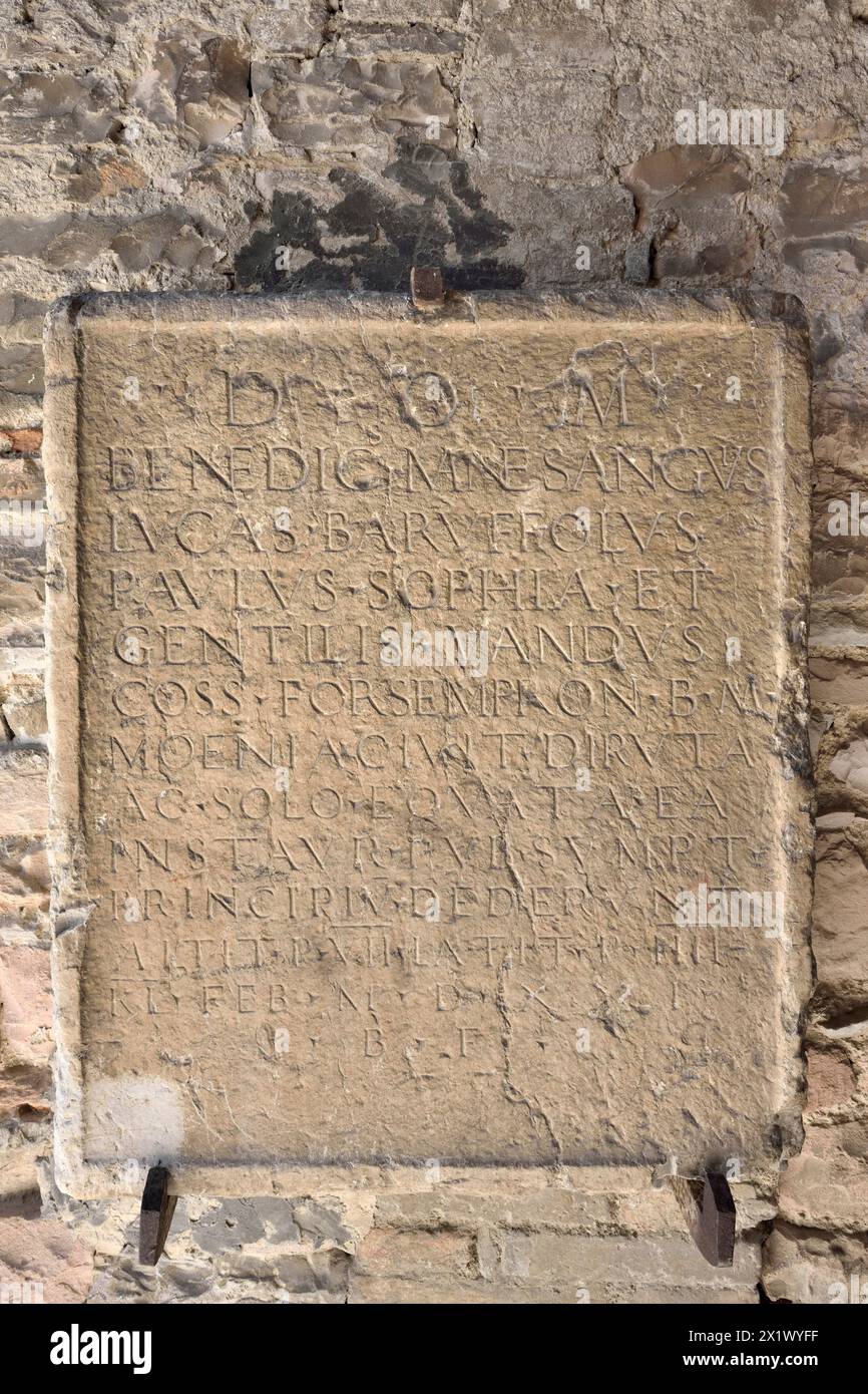 Roman Tombstone. Entrance Hall of the Doge's Palace (upper Court ...