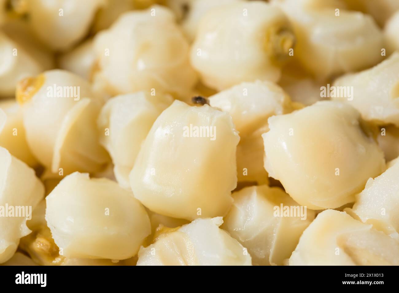 Raw Cooked White Mexican Hominy Corn in a Bowl Stock Photo - Alamy