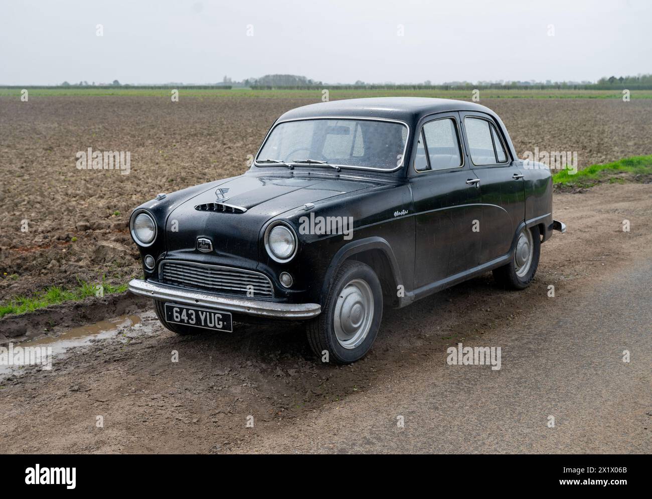 1955 Austin A40 Cambridge classic British 1950s family car Stock Photo ...