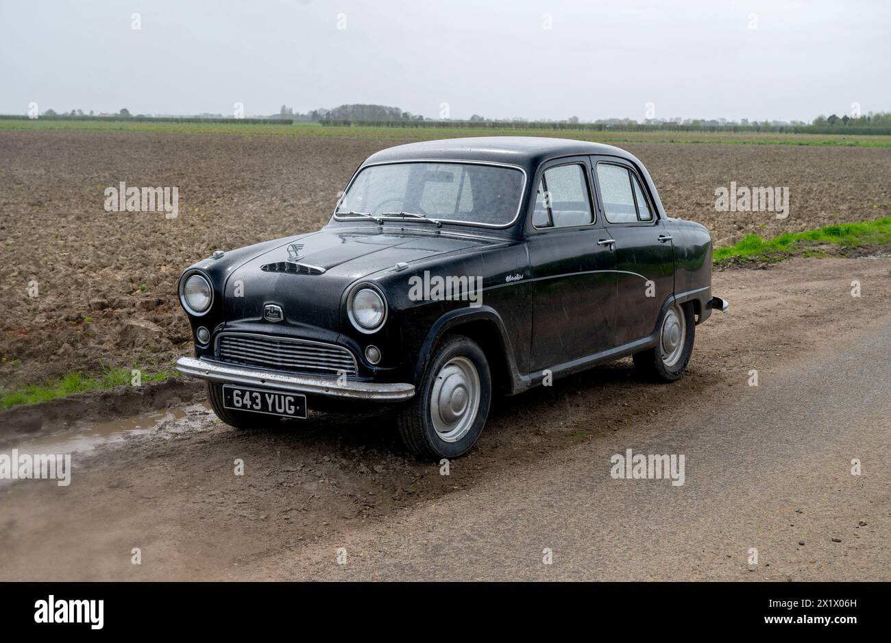 1955 Austin A40 Cambridge classic British 1950s family car Stock Photo ...