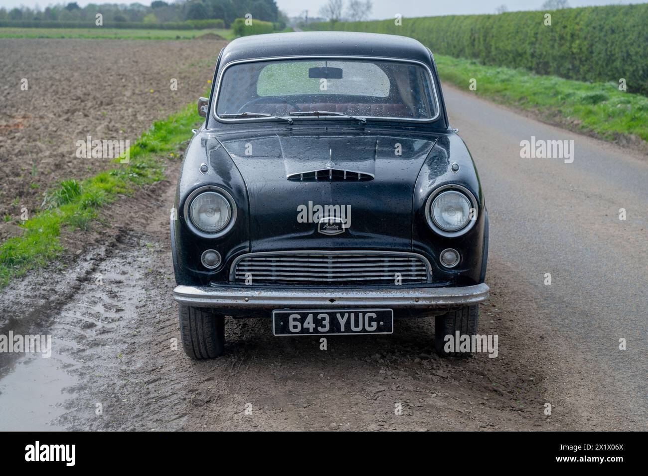1955 Austin A40 Cambridge classic British 1950s family car Stock Photo ...
