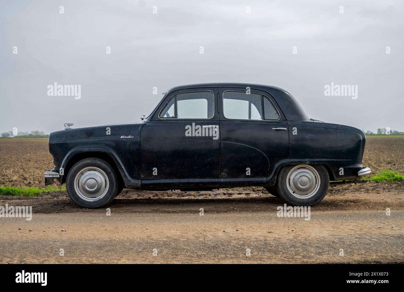 1955 Austin A40 Cambridge classic British 1950s family car Stock Photo ...