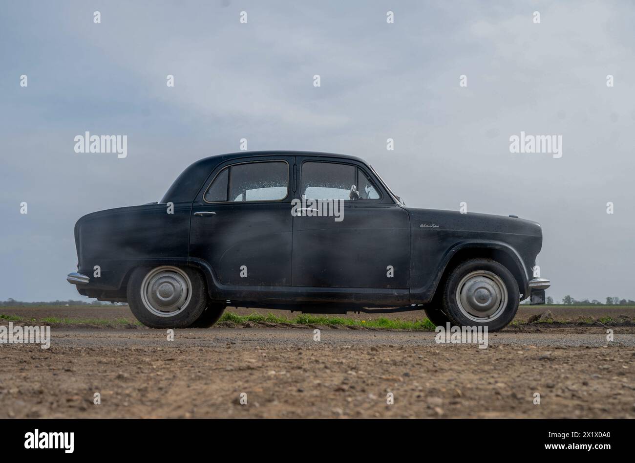 1955 Austin A40 Cambridge classic British 1950s family car Stock Photo ...