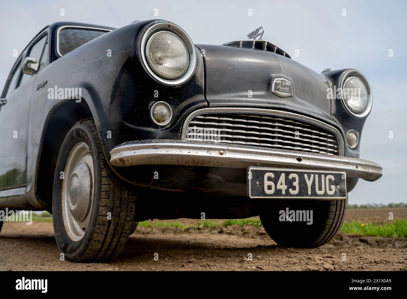 1955 Austin A40 Cambridge classic British 1950s family car Stock Photo ...