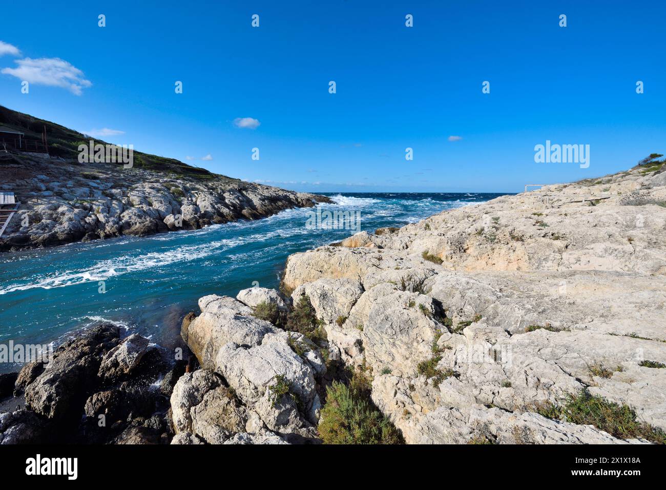 Cala Tamariello. San Domino. Tremiti Islands. Apulia. Italy Stock Photo ...