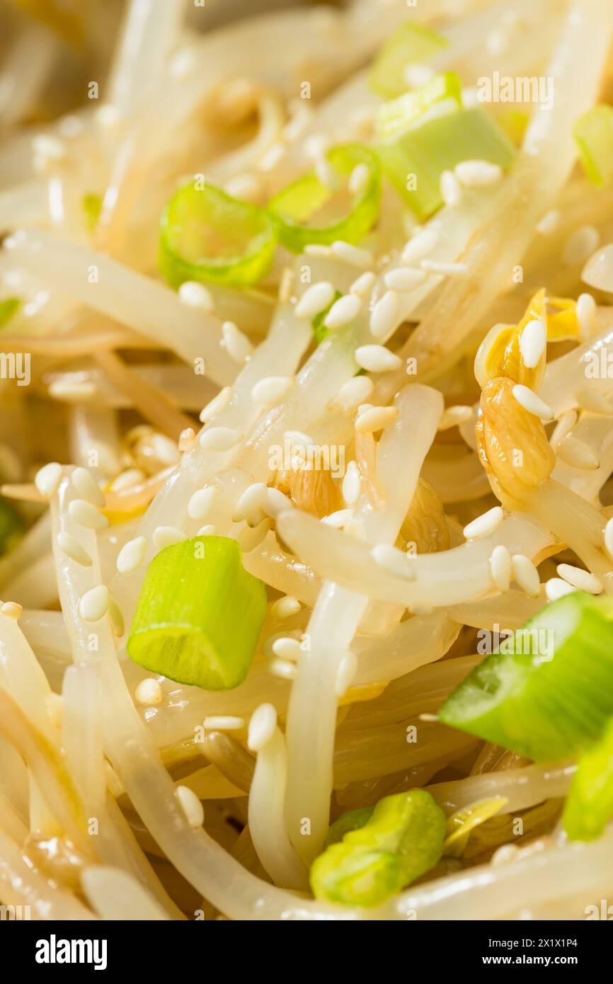 Korean Mung Bean Sukjunamul Muchim Banchan Side Dish Stock Photo - Alamy
