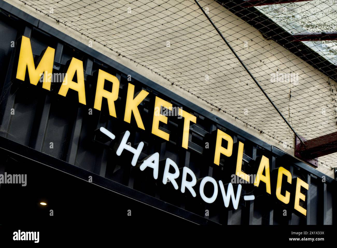 Market place harrow hi-res stock photography and images - Alamy