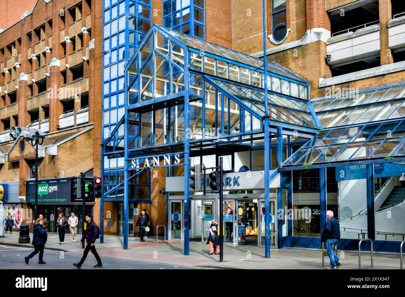 St.Anns Shopping Centre, Harrow, Borough of Harrow, London, England, UK ...