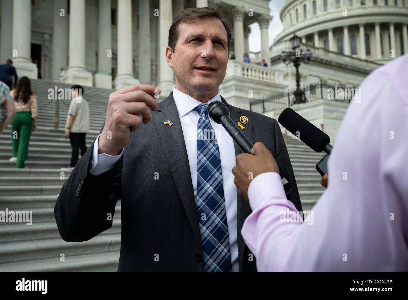 Washington, USA. 18th Apr, 2024. Representative Daniel Goldman (D-N.Y ...